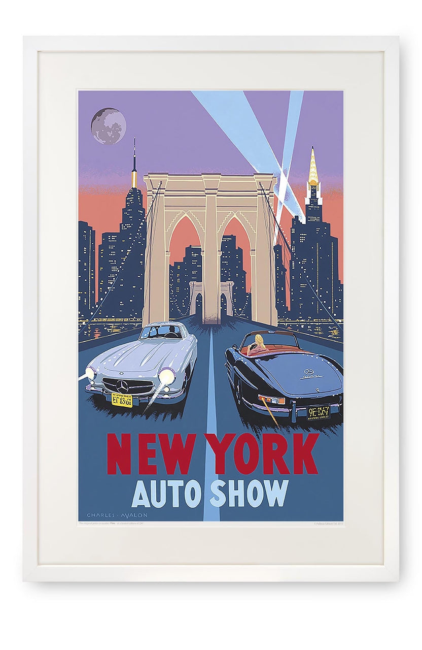 Mercedes 300 SL Gullwing and Roadster - New York Auto Show – Pullman ...